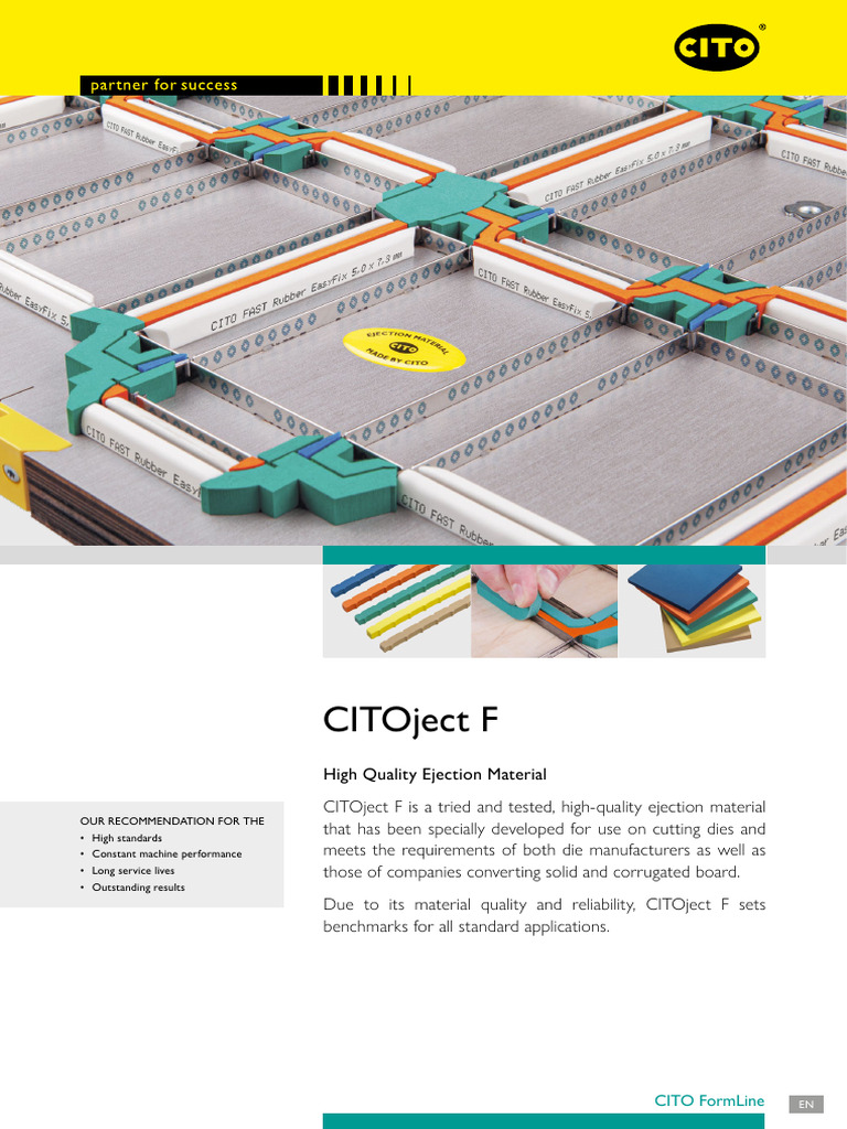 CITO Product Leaflet CITOject F EN 2023 07 26 V01 Screen | PDF | Length
