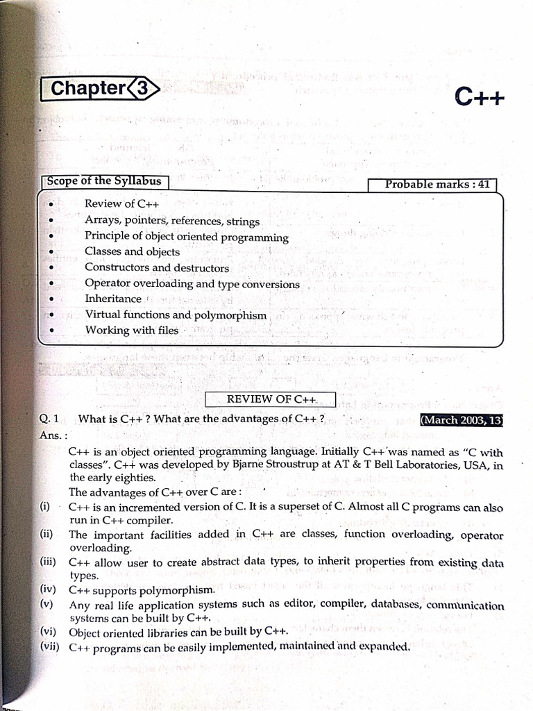 CS 1 Chapter 3 TPS | PDF
