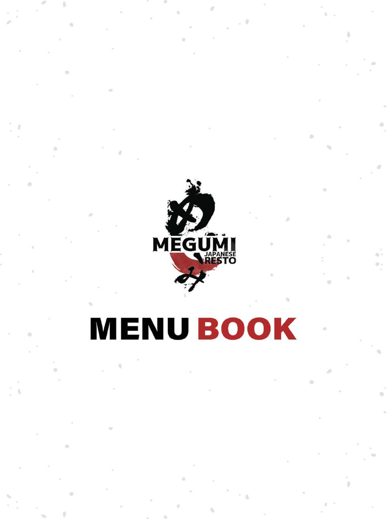 Menu Megumi | PDF