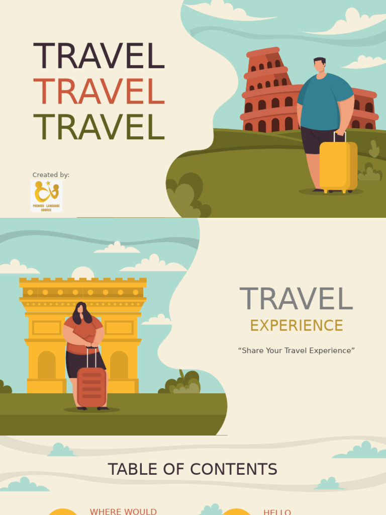 (PPT) A2 - Travel | PDF