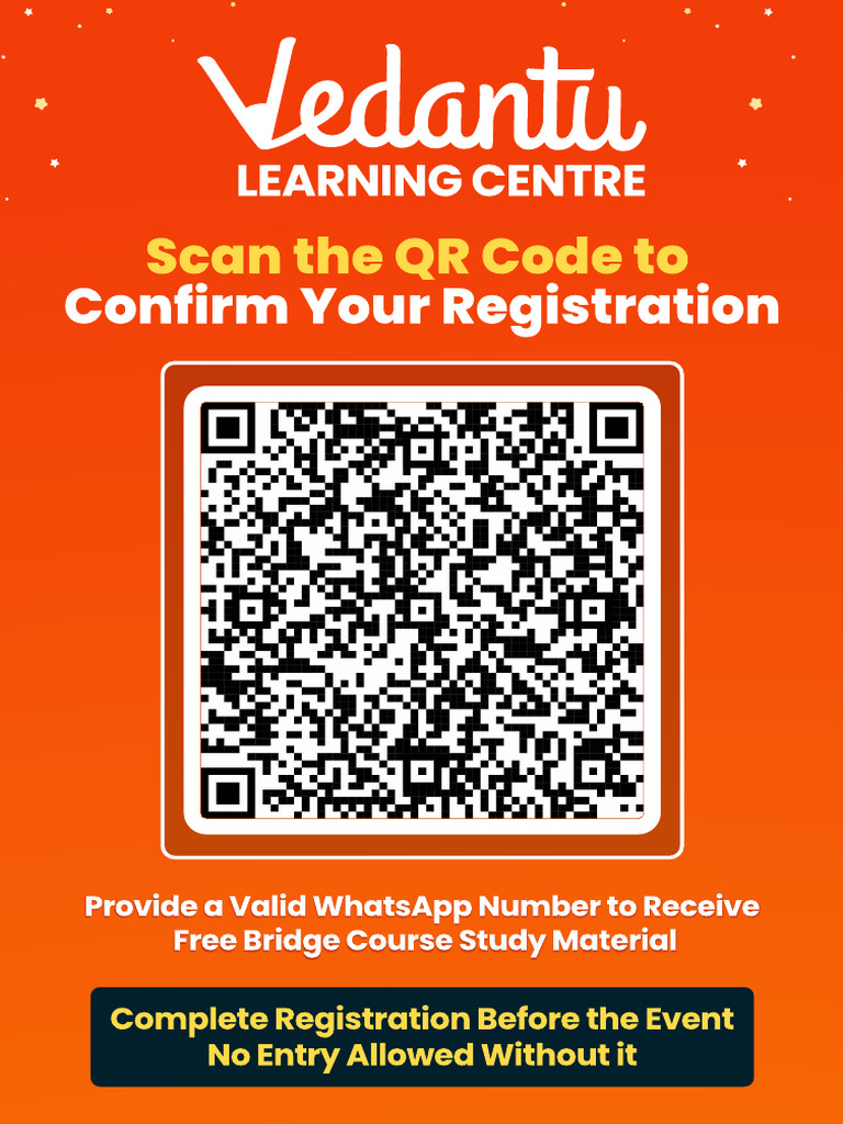 QR For Registration | PDF