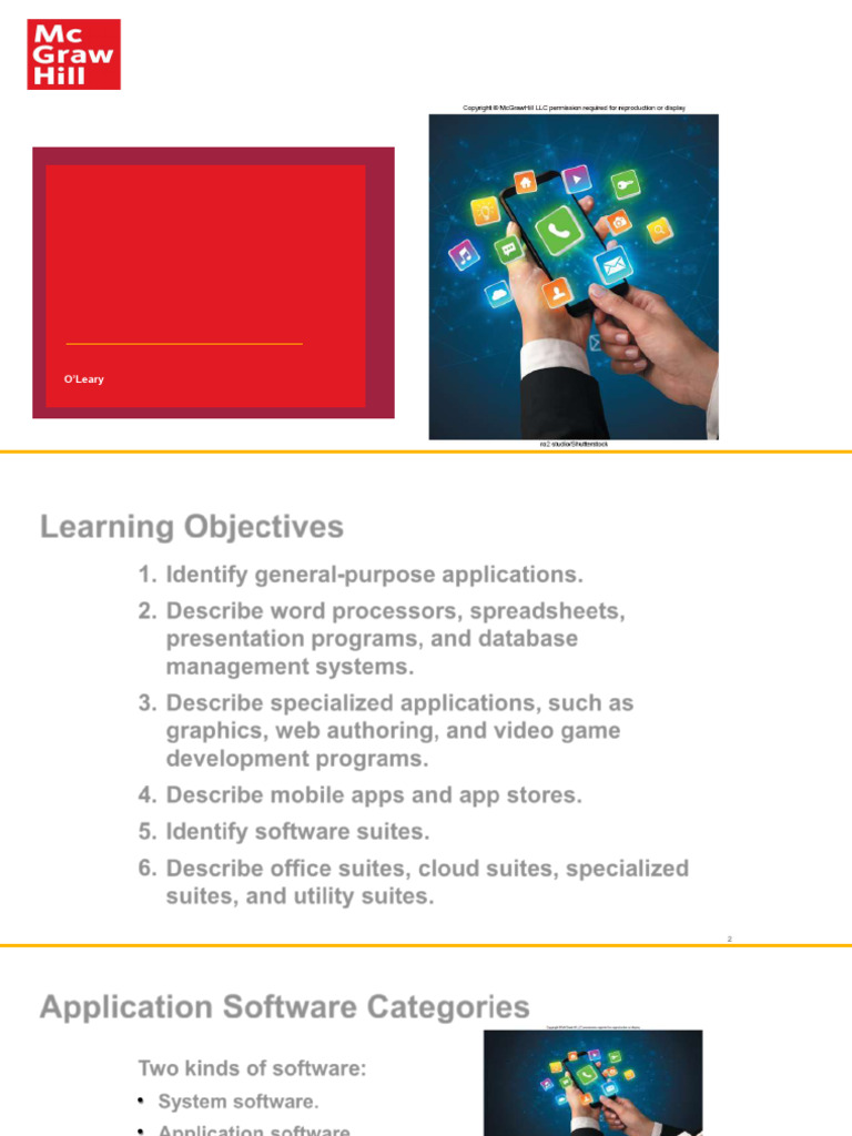 BICT Chapter 3b - Application Software | PDF | Application Software | Augmented Reality