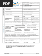 Caa Form 1 Mo | PDF