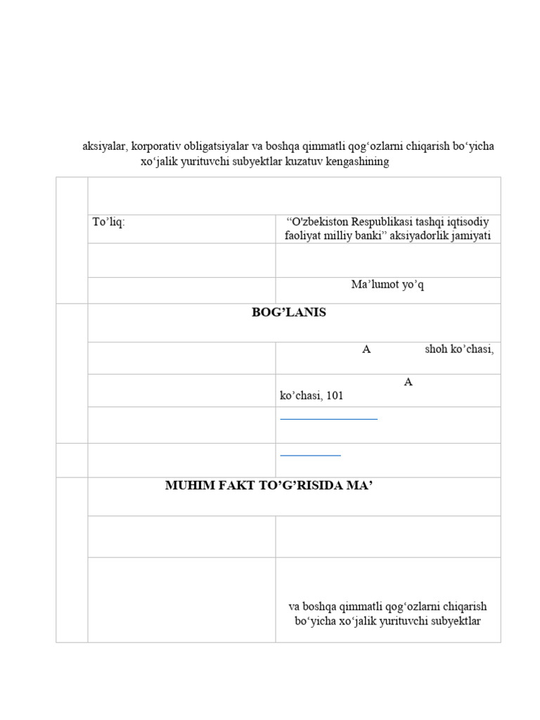 Muhim-Faktlar-23 05 2023 | PDF