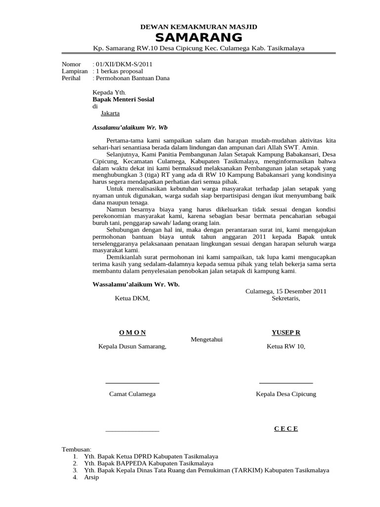 PDF Contoh Proposal Pembangunan Jalan Setapakdoc - Convert - Compress | PDF