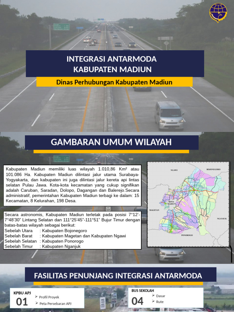 Integrasi Moda Transportasi Madiun | PDF