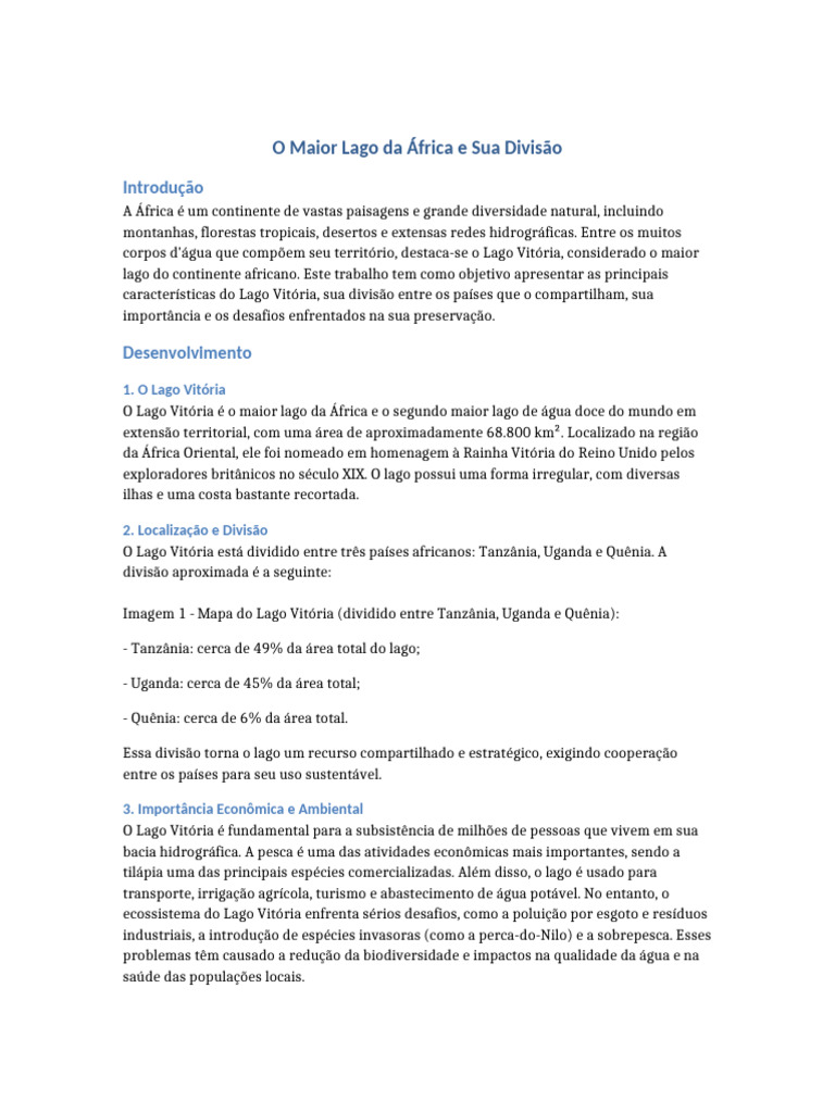 Maior_Lago_da_Africa_Lago_Vitoria_com_imagens | PDF | África | Fundo ...
