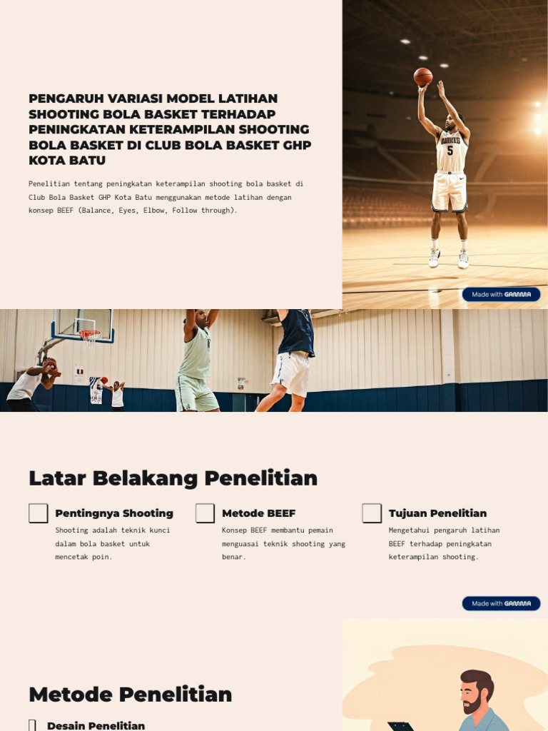 Pengaruh Variasi Model Latihan Shooting Bola Basket Terhadap ...