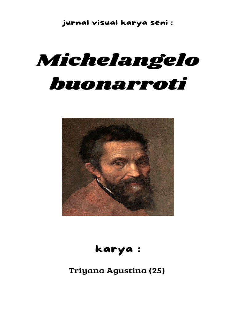 Karya dan Warisan Michelangelo Buonarroti | PDF