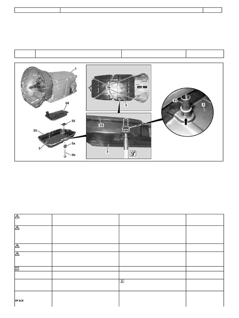 722.9 Oil and Filter Change | PDF | Automatic Transmission | Personal ...