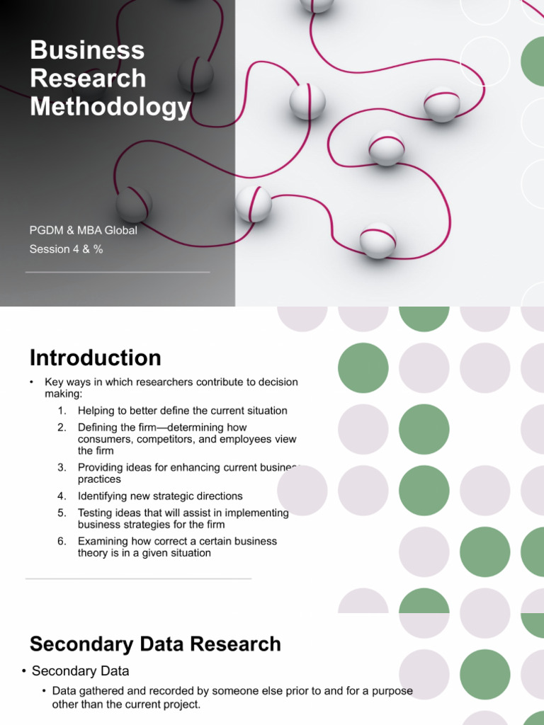 BRM Lec 4, 2024P | PDF