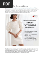 Filipiniana Bolero Sewing Pattern | PDF