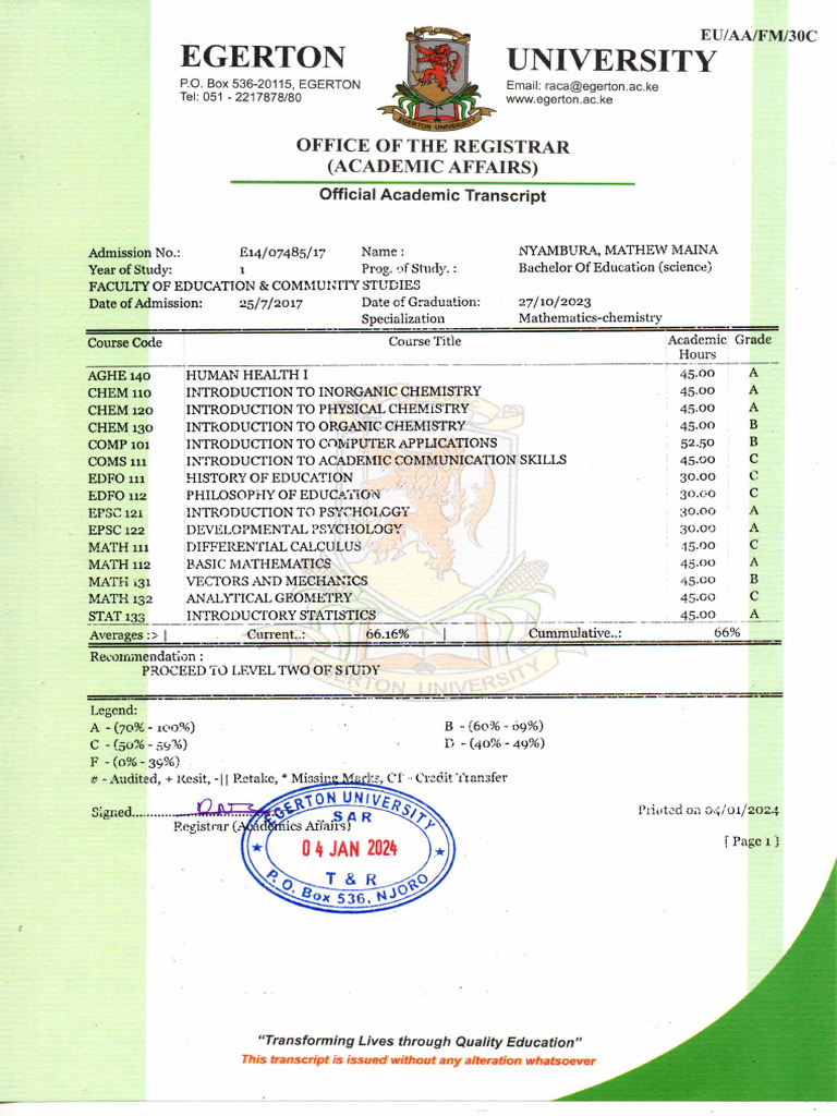 Mathew Maina All Documents - 11b - Removed (1) - Removed | PDF