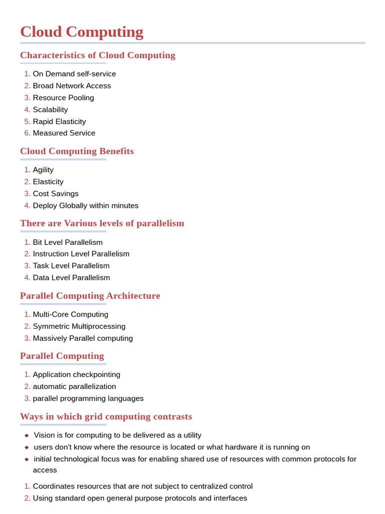 Cloud Computing | PDF