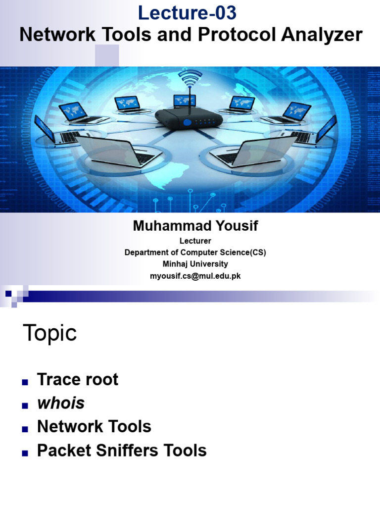 COMP416 Network Tools and Protocol - 165292 | PDF | Computer Network | Data Transmission