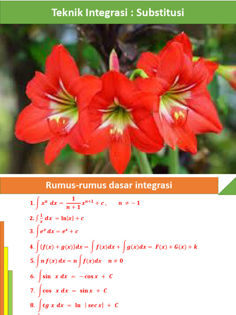 Teknik Integrasi - Integral Substitusi | PDF | Chess Theory | Chess ...