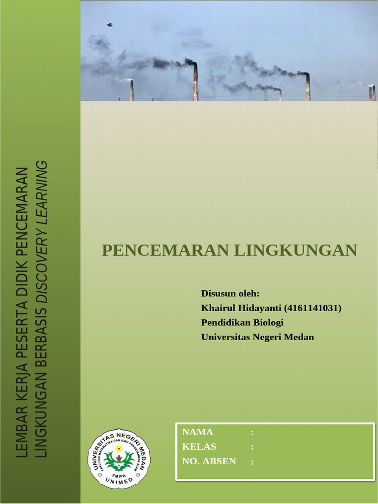 LKPD Pencemaran Lingkungan Berbasis Discovery Learning Dikonversi | PDF
