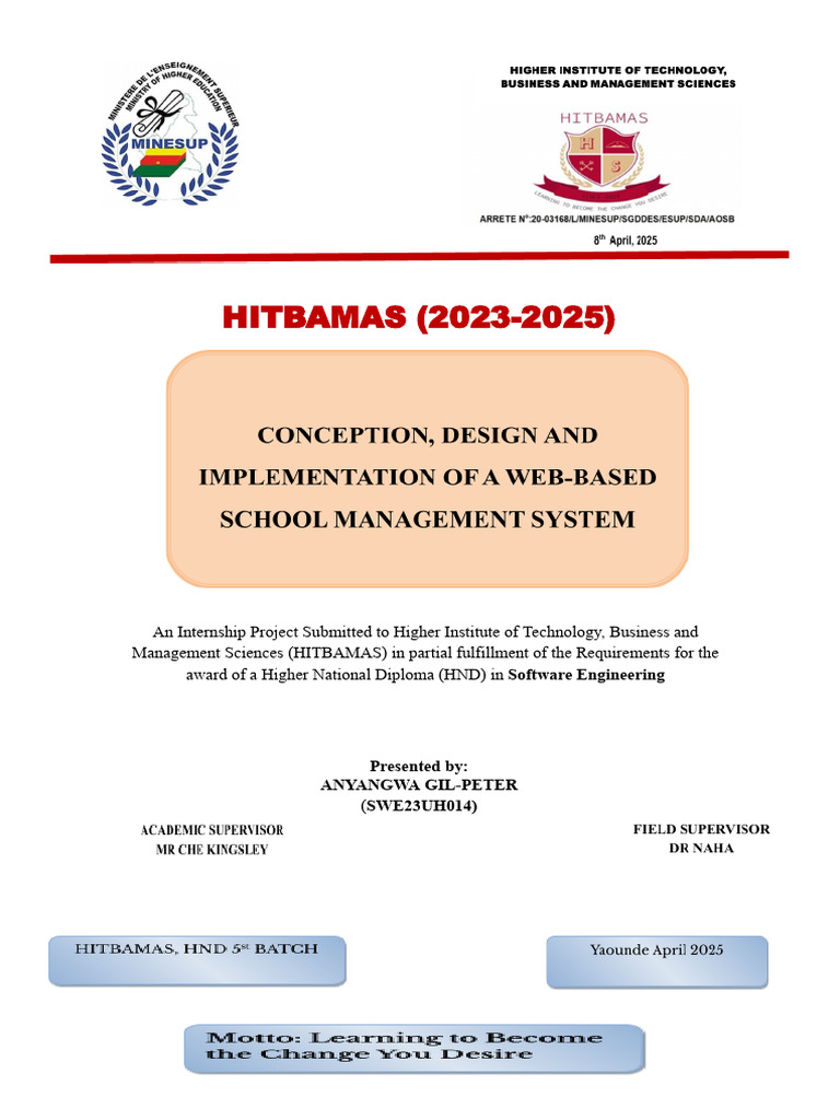 Cover Page Project | PDF