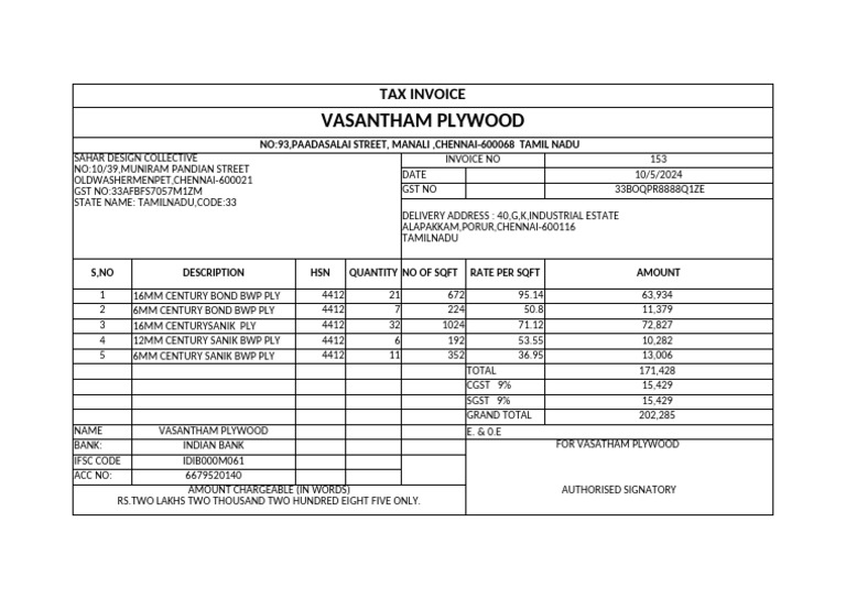 new gst format | PDF