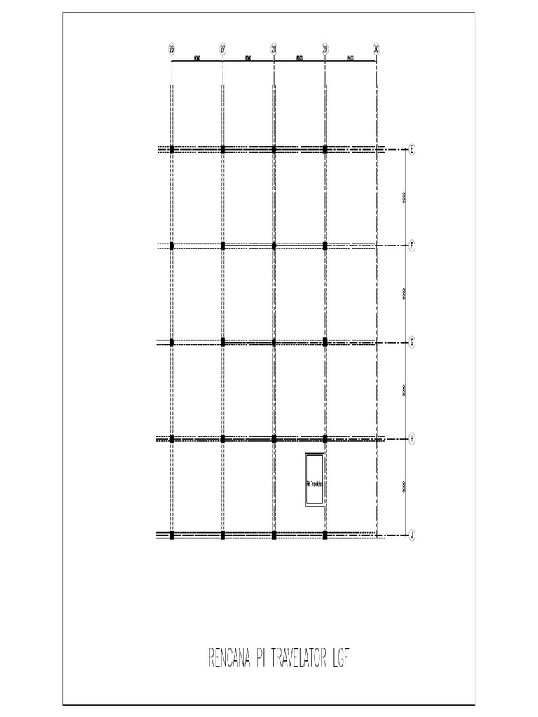 Plan Pit Travelator Tsm-Model | PDF