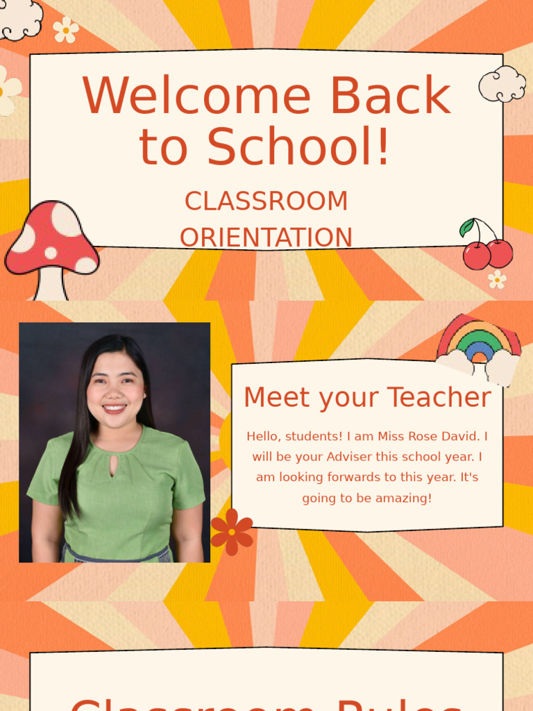 Back to School Orientation | PDF