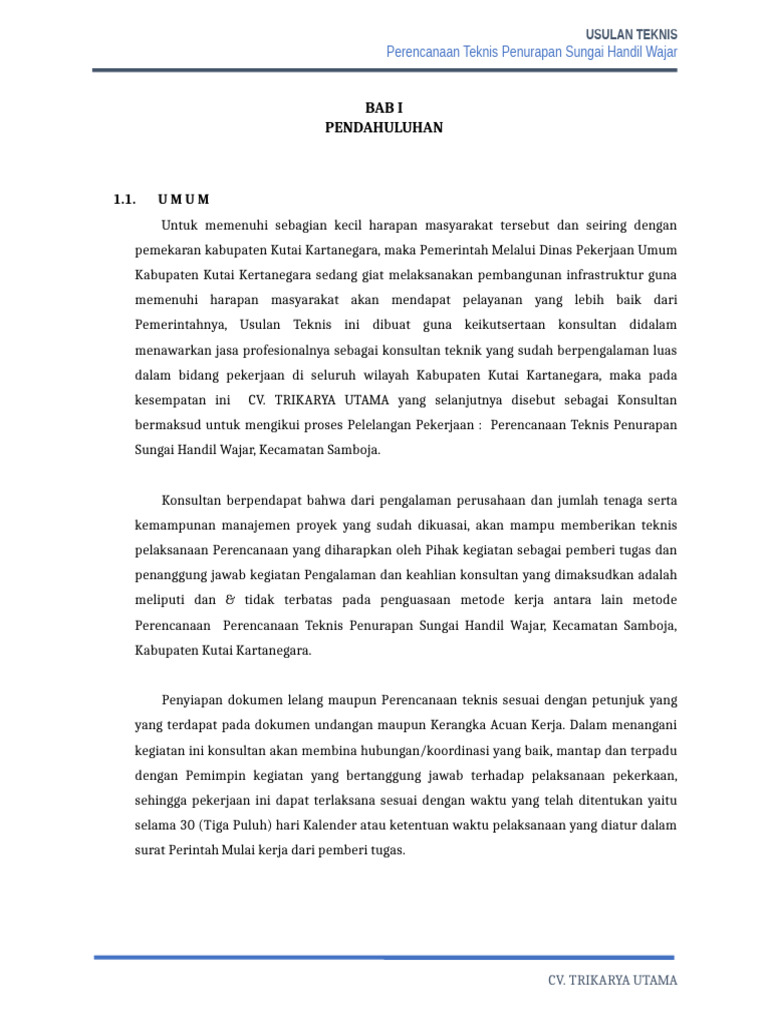 Ustek Handil Wajar | PDF