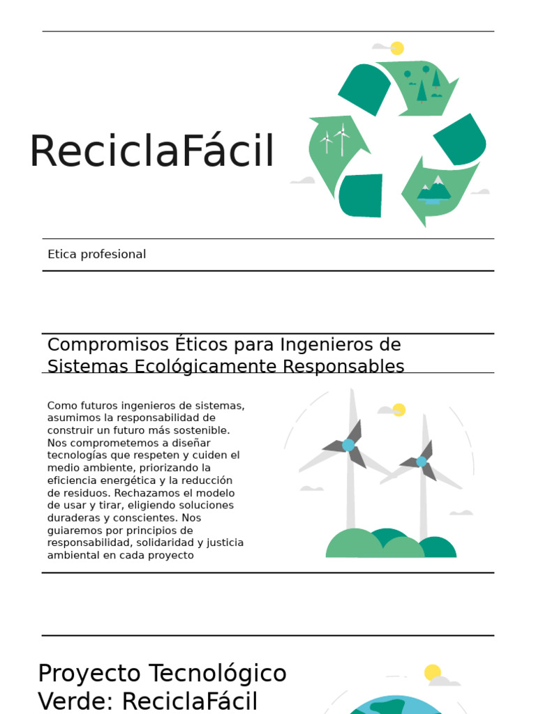 Etica | PDF | Sustentabilidad | Residuos