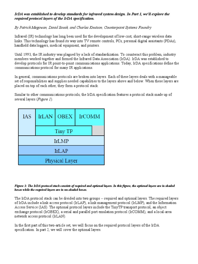 Irda and Rfid | PDF | Radio Frequency Identification | Communications ...