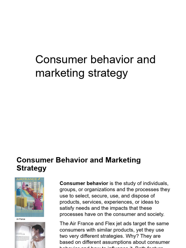 Consumer Behaviour and Marketing Strategy | PDF | Marketing | Consumer Behaviour