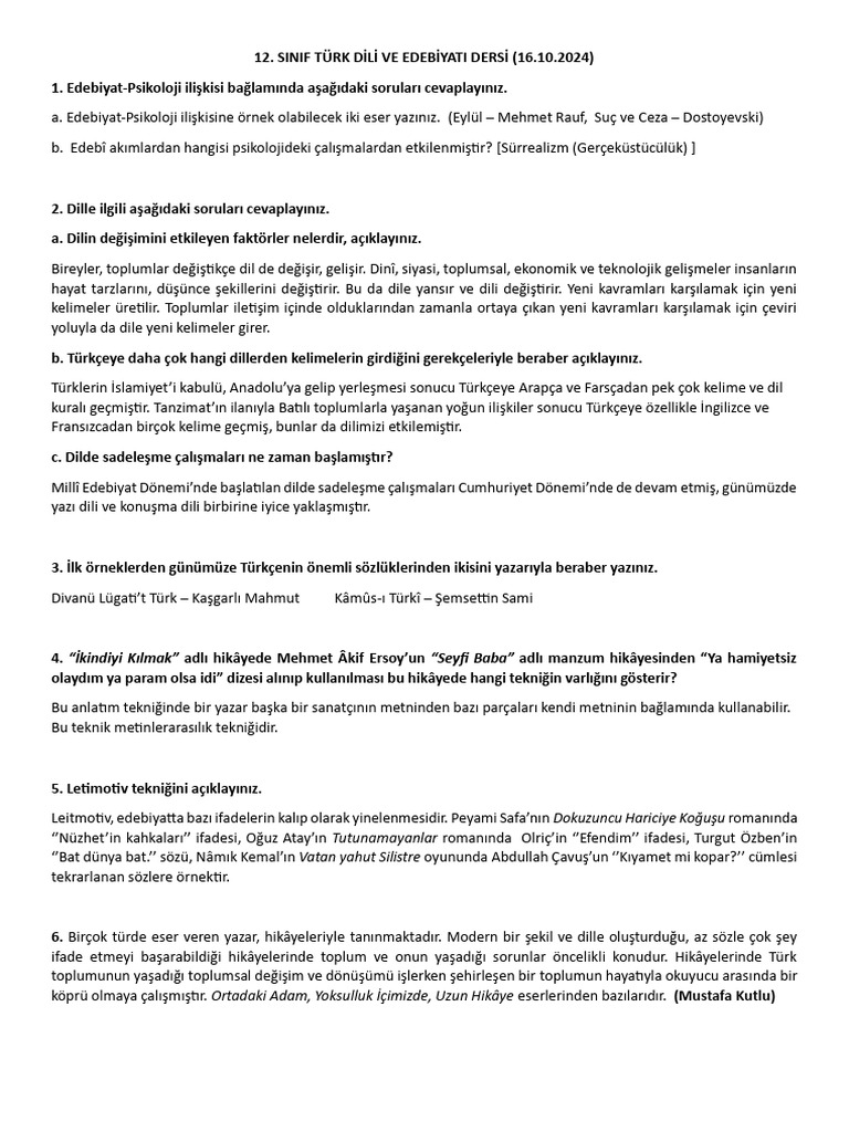 12-Tde - Hazirlik 2 | PDF