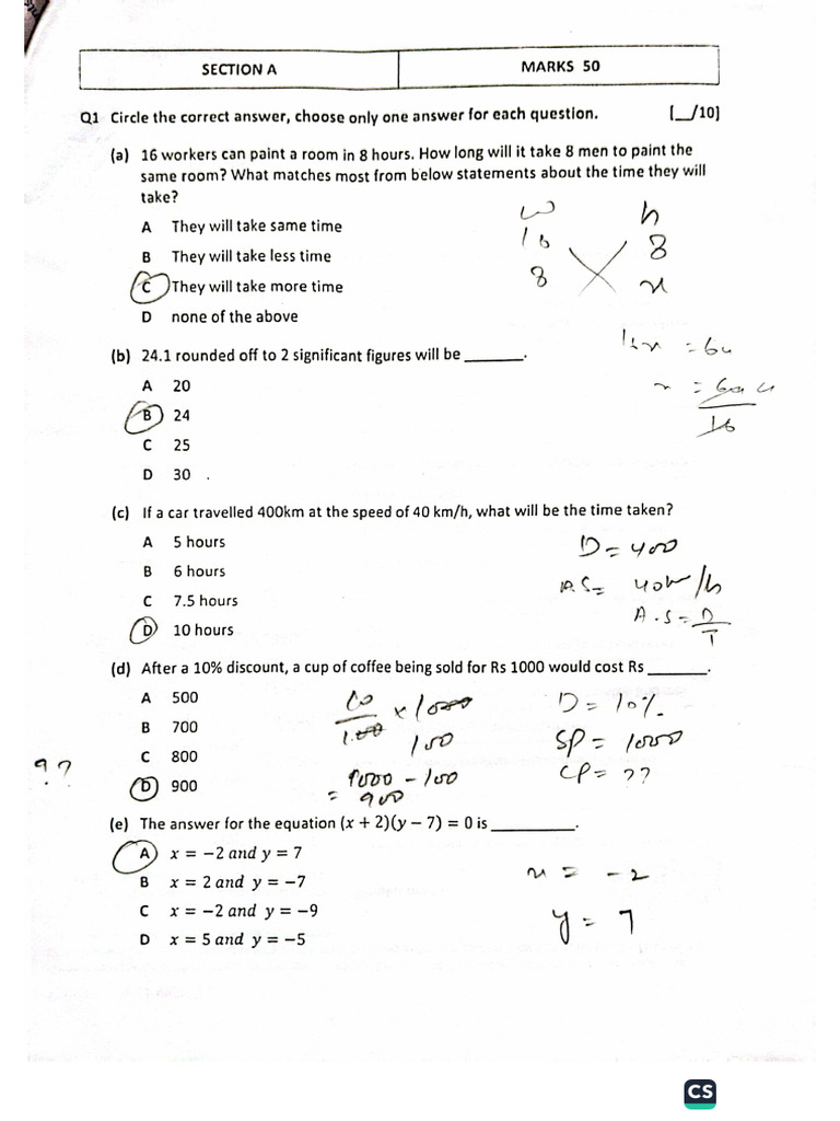 Solved EOY 2023 | PDF