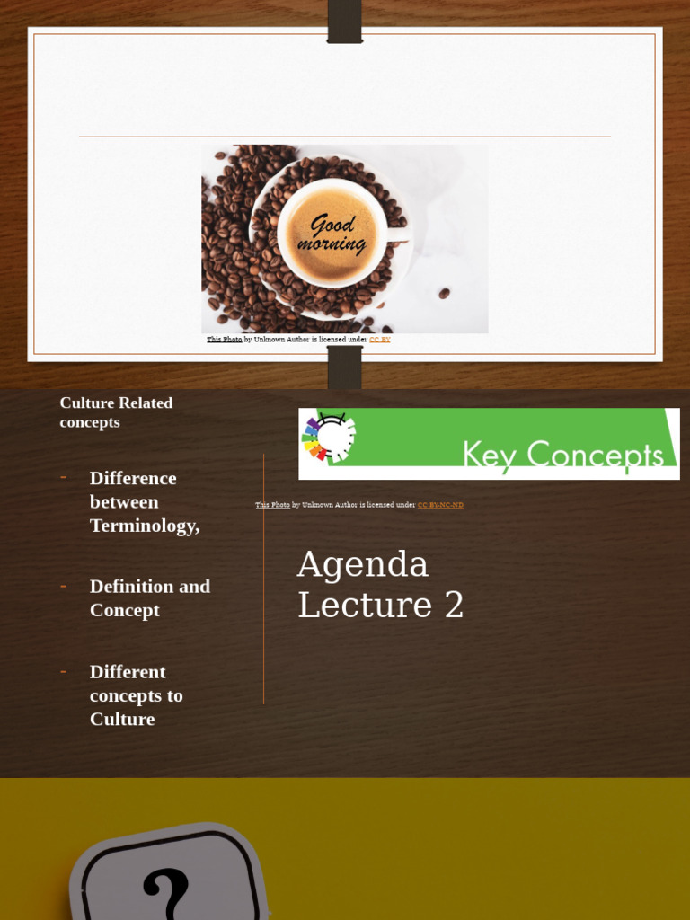 Understanding Cultural Affairs Concepts | PDF | Definition | Concept