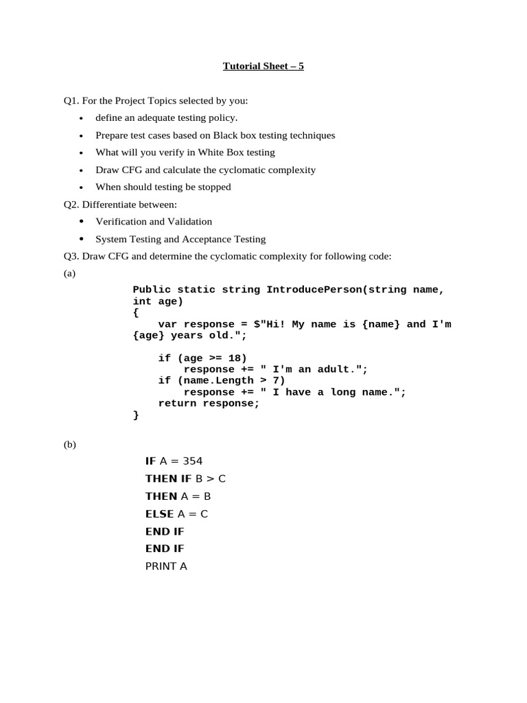 Software Testing Techniques And Policies Pdf