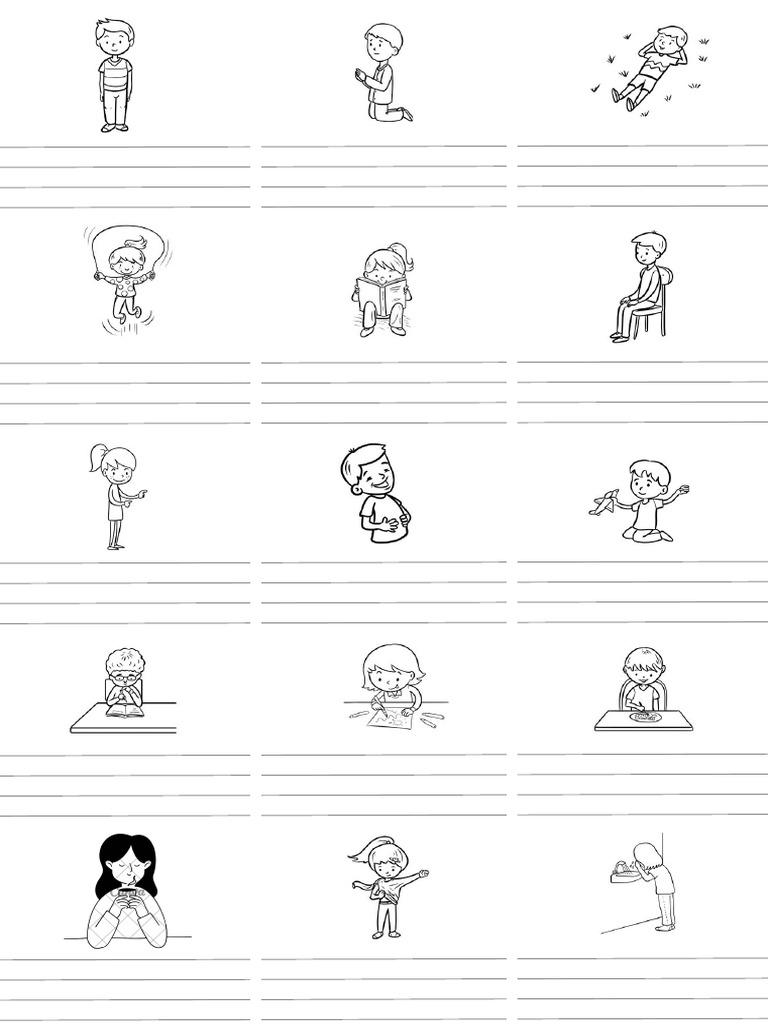 Angielski Basic Verbs Worksheet | PDF