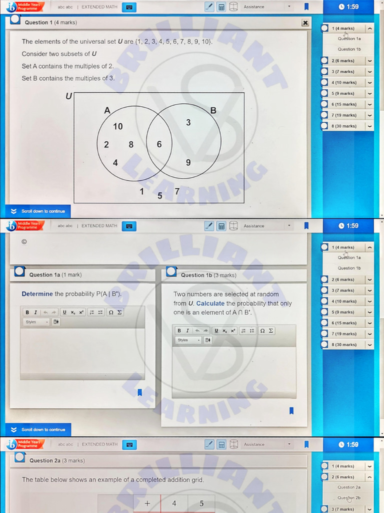 m21 Extended Maths Myp | PDF
