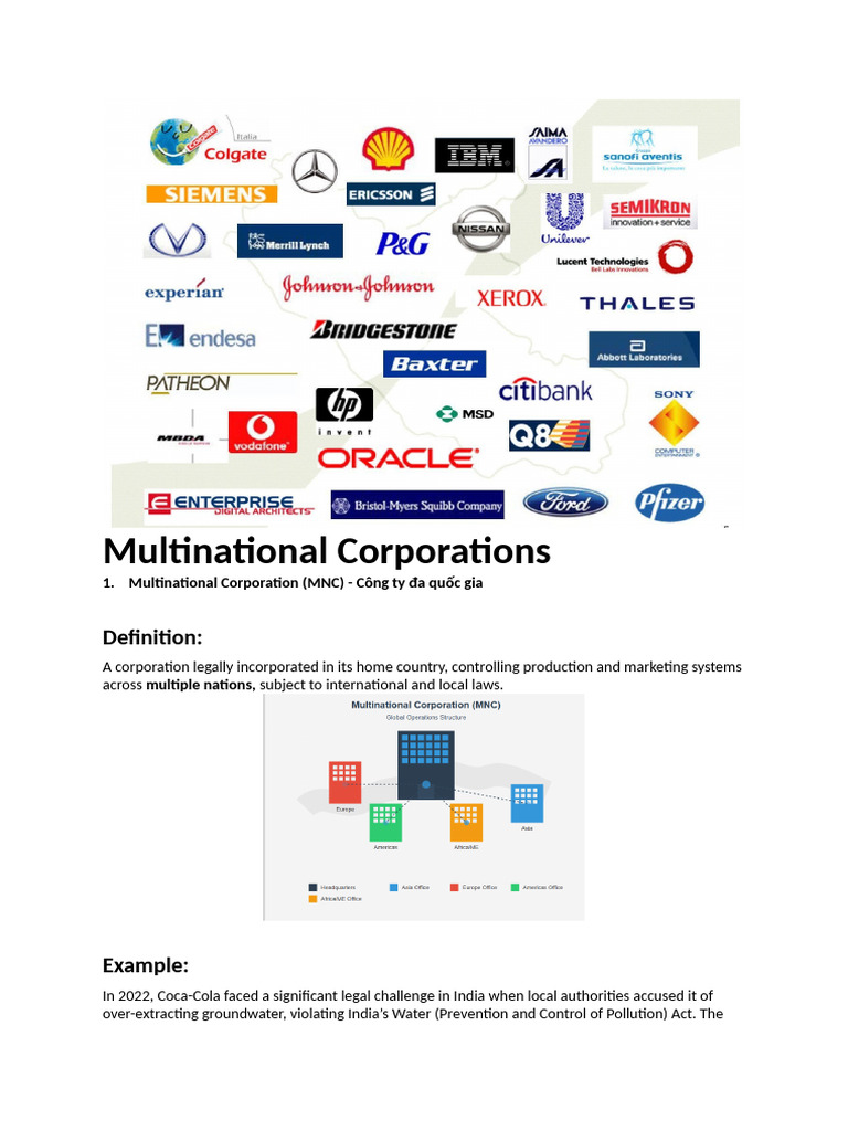 Multinational-Corporations | PDF | Multinational Corporation | Taxes