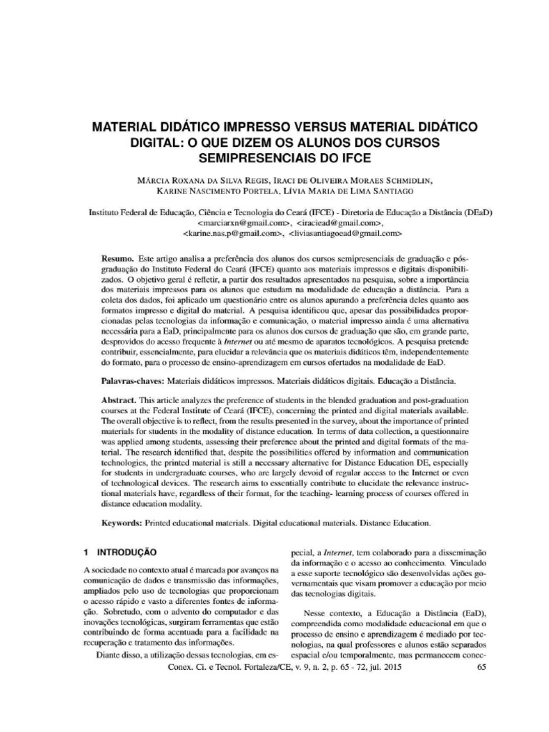 Material Didatico Impresso e Digital | PDF