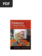 (Ebook PDF) Patterns For College Writing 14th Edition by Laurie ...