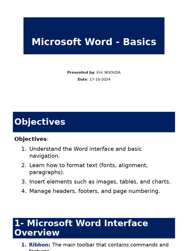 Bma-1 Courses 2024 - 2025 | PDF | Microsoft Excel | Microsoft Word