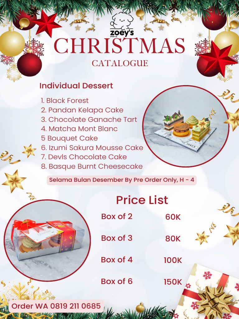 Red and White Modern Christmas Menu - 20241205 - 125043 - 0000 | PDF