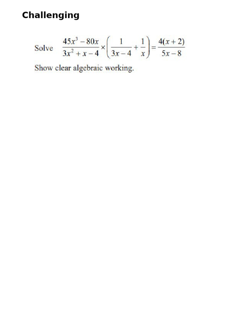 Challanging | PDF