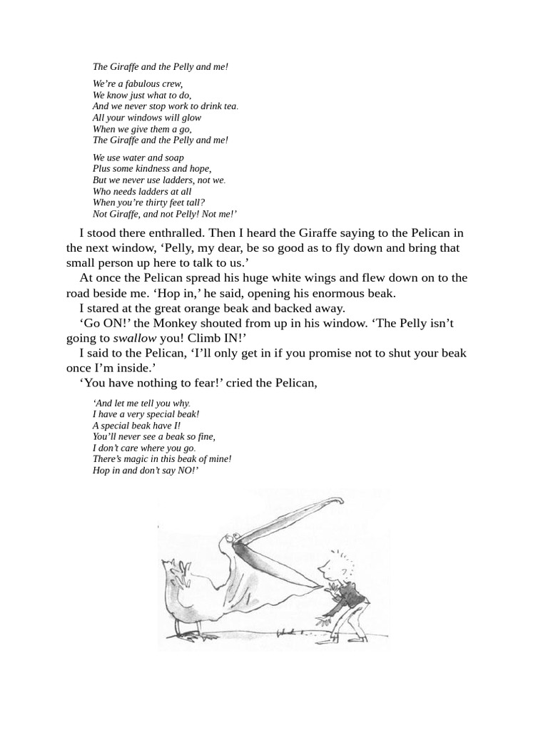 Giraffe and Pelly: A Magical Adventure | PDF
