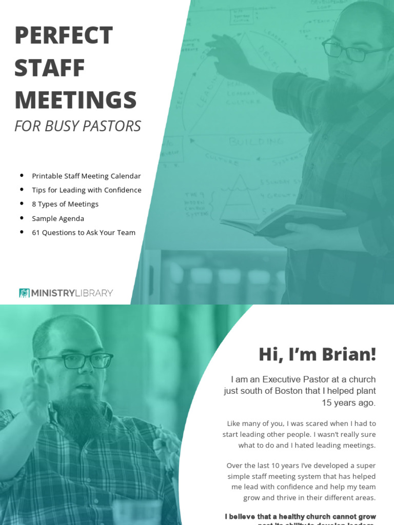 The Perfect Staff Meeting - Download - Brian Beauford | PDF
