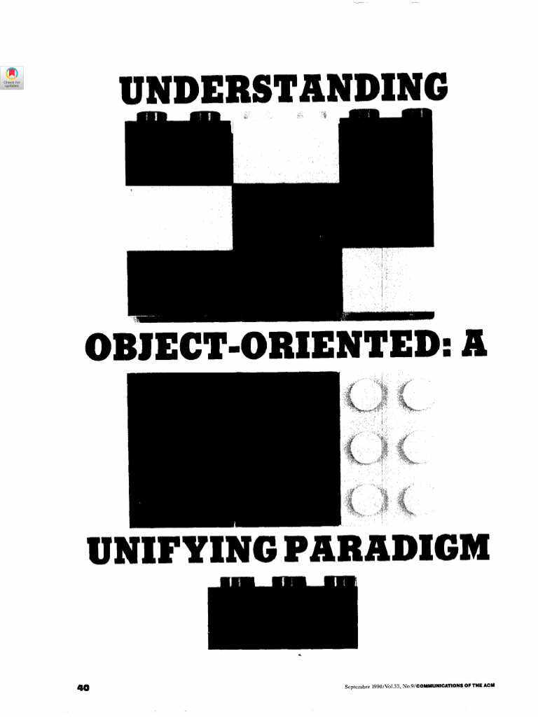 Understanding: Paradigm | PDF | Class (Computer Programming) | Object Oriented Programming