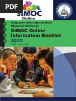 SIMOC 2025: Competition Overview and Info | PDF | Algebra | Mathematics
