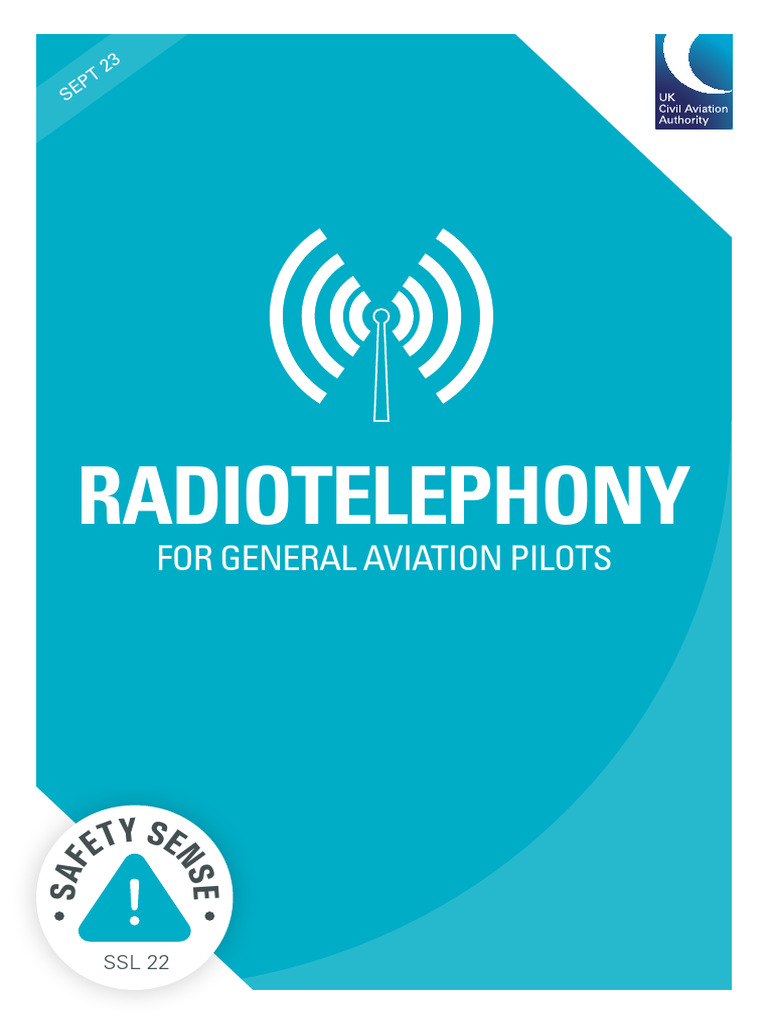 Radiotelephony Guidance for Pilots | PDF | Transponder (Aeronautics ...