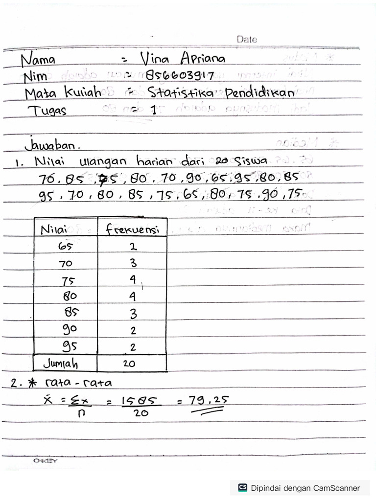 V Statistika Pendidikan | PDF