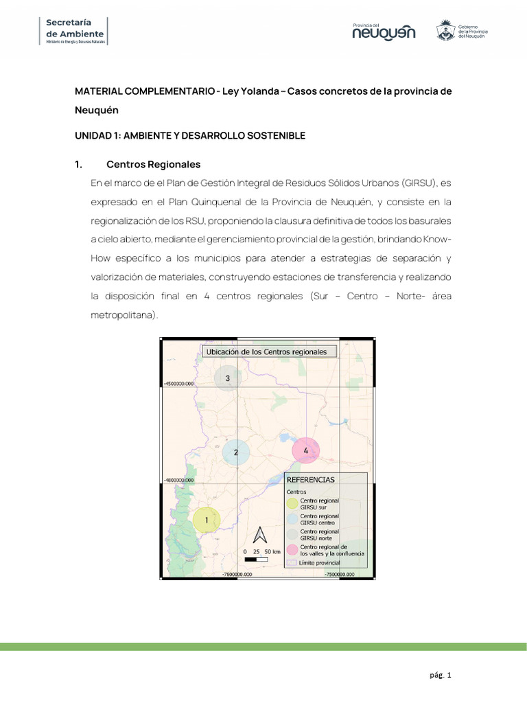 Material Complementario 01 | PDF | Vertedero | Residuos sólidos urbanos