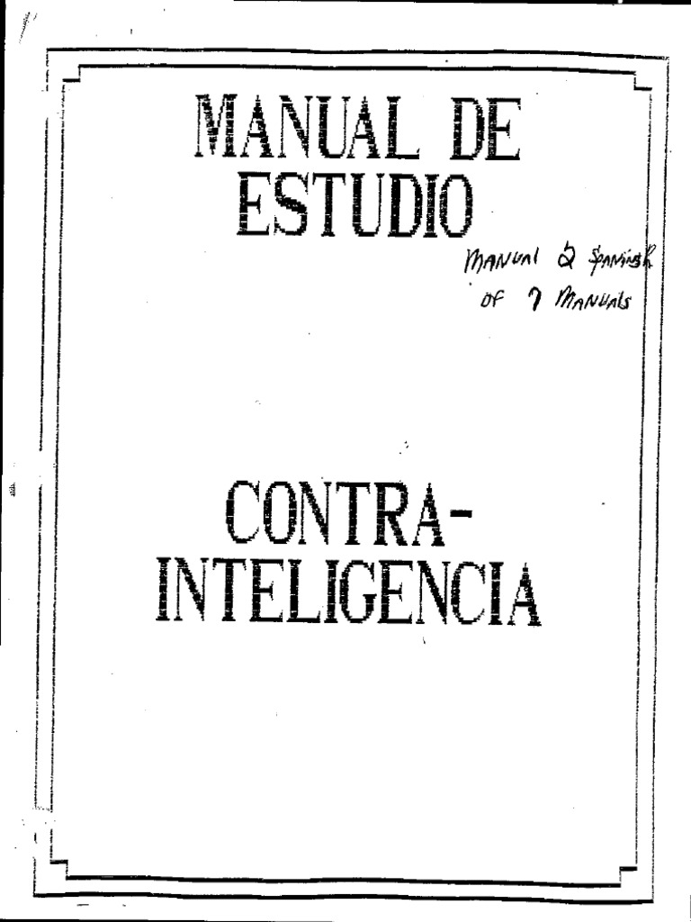 2 SOA Contrainteligencia | PDF