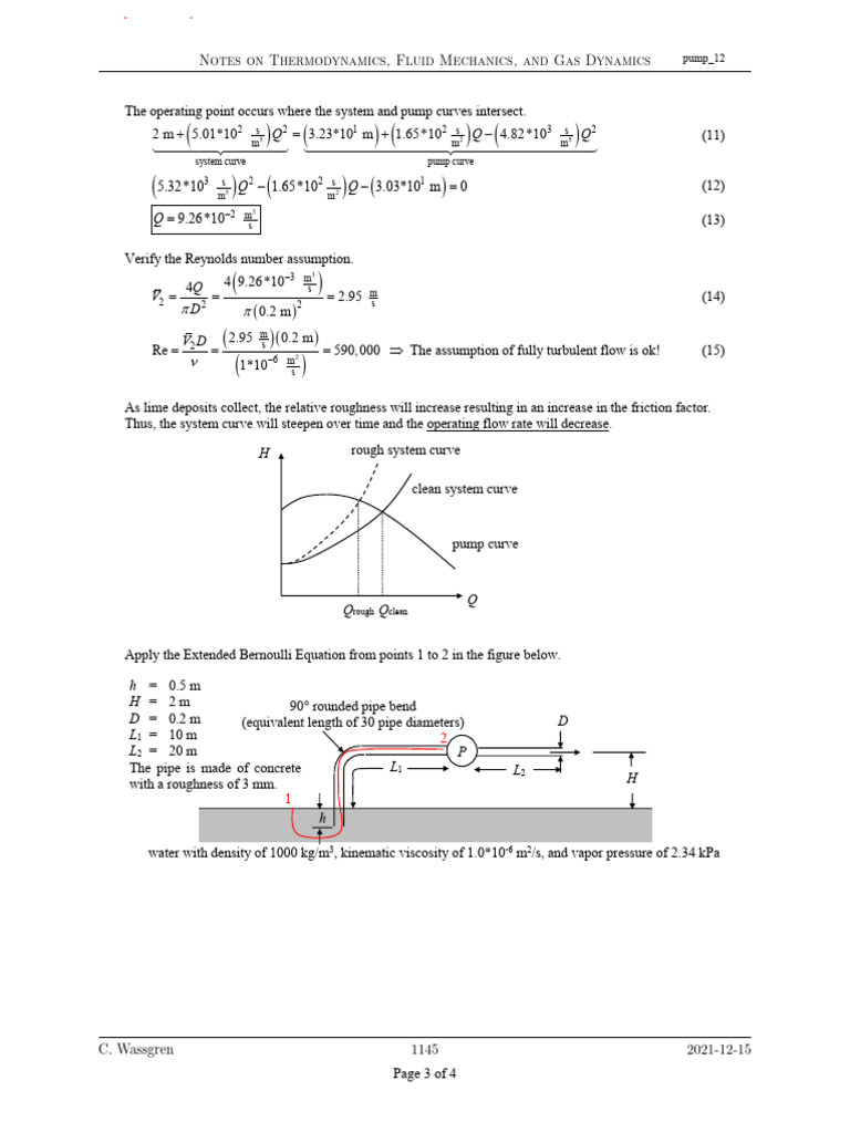 Pumps OperatingPoint Reading-10 | PDF | Fluid Dynamics | Pump